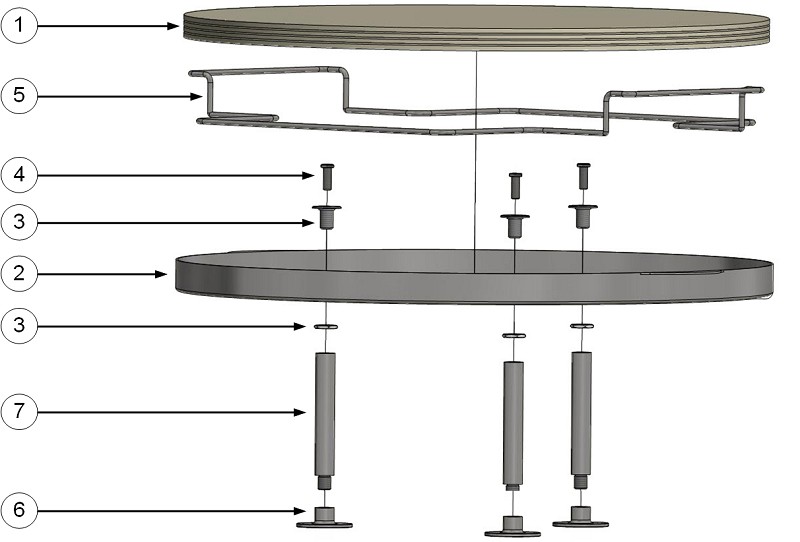 MPS Parts number – The Mighty Pizza Stone